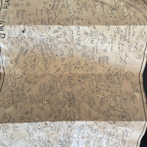 Fable Map Albion: Aged Handmade Hand Drawn Authentic Gift - Etsy
