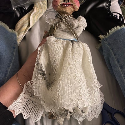 Creepy Cute Doll, Creepy Halloween Doll, Oddity Doll, Weird Doll ...