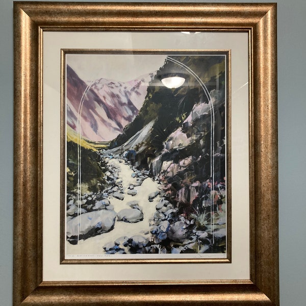 How Decadent You Are - Archival Print of Painting of Aoraki/mt Cook in ...