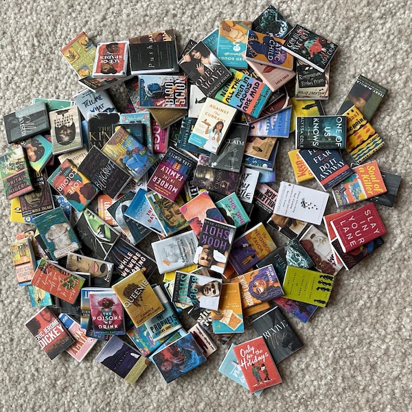 50 'stephen King' Digital Download Set of Miniature Book Covers ...