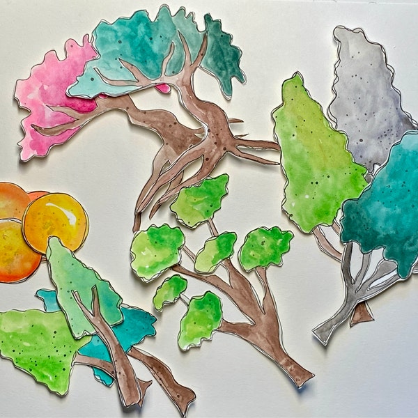 Paper Doll Stencil Set - Etsy