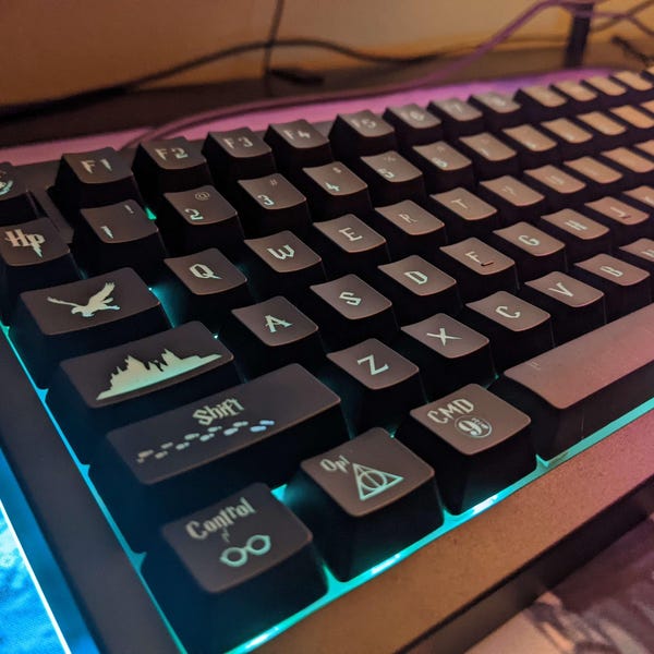 Sonic the Hedgehog Characters Backlit Keycap Pack | Mechanical Keyboard ...