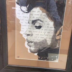 Bill Withers Portrait Drawing with Lean On Me Lyrics Limited | Etsy