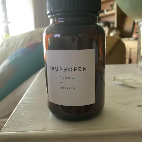 Modern Medicine + Supplement Labels • Water and Oil Resistant ...