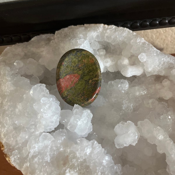 Large Stylish Yooperlite Crystal Moon Carving on Custom Stand 756g Uv ...