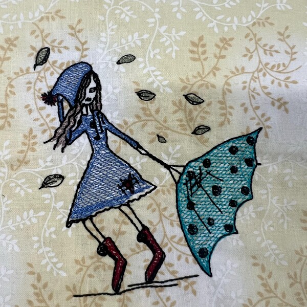 Raw Edge Applique Embroidery Machine Design Pattern Digital File ...