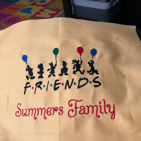Friends TV Inspired Machine Embroidery Design - Etsy