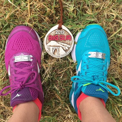 Personalised Trainer Tags, Fully Customised Gift for a Runner, Design ...