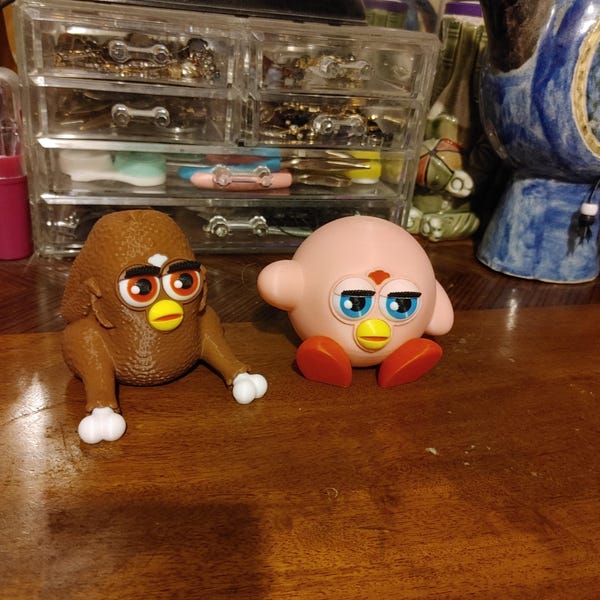 Plague Doctor Fur-b | Cursed Meme | 90s | 3D Print | Funny Millennial ...