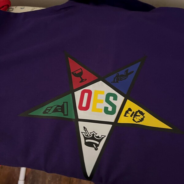 Order of the Eastern Star OES Embroidery Design - Etsy