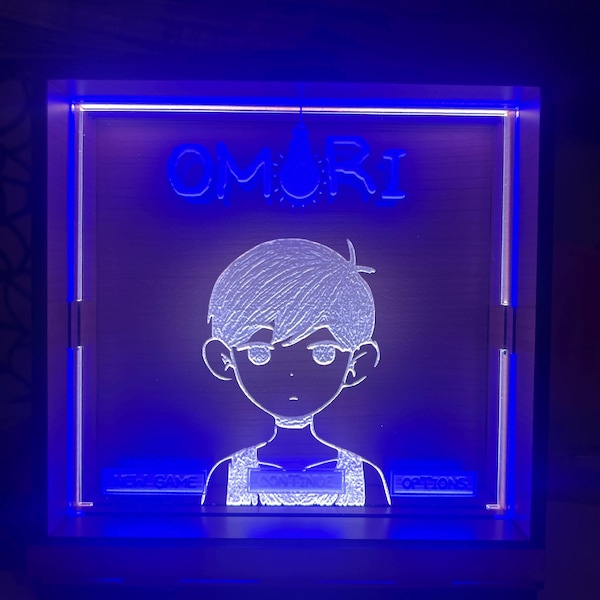 Omori Headspace Friends LED Light Box - Etsy