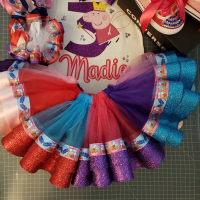 Peppa Pig 1 Grosgrain Ribbon-peppa Pig Ribbon-peppa Pig Ribbon by the ...