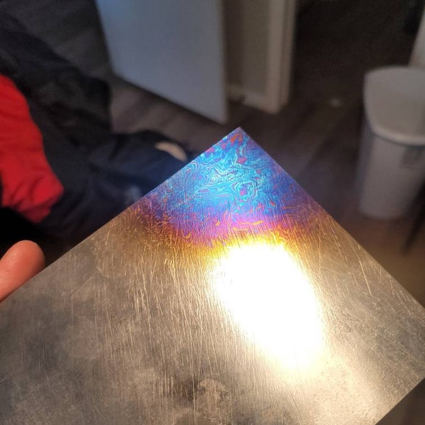 Awesometal Crystallized Titanium Rod, in Stock - Etsy