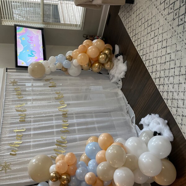 Boho Banner Boho Rainbow Banner Boho Baby Boho Rainbow Banner Blue ...