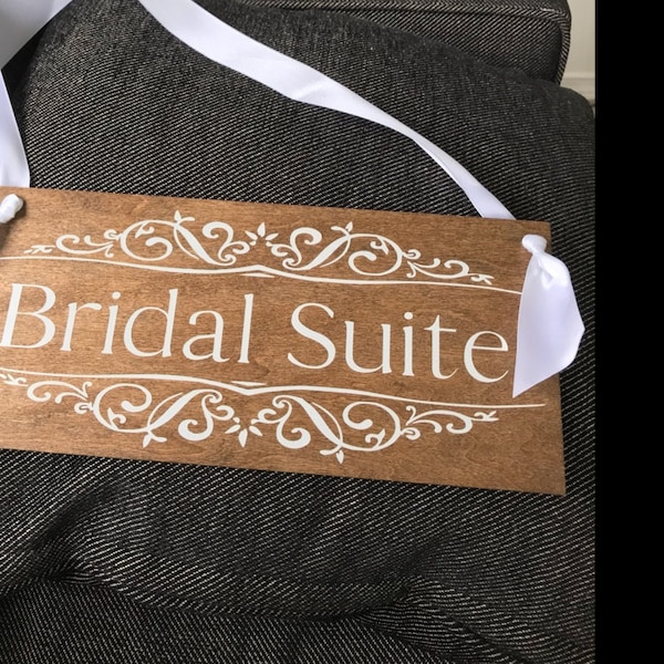 Bridal Suite Sign-wood Bridal Suite Sign-rustic Chic Wood Wedding Sign ...