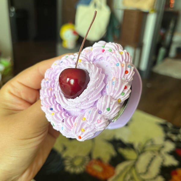 Fake Cake Mini Heart-shaped Cake Box With Sprinkles - Etsy