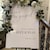Seating Chart Table Number Card, Elegant Seating Table Number Cards ...