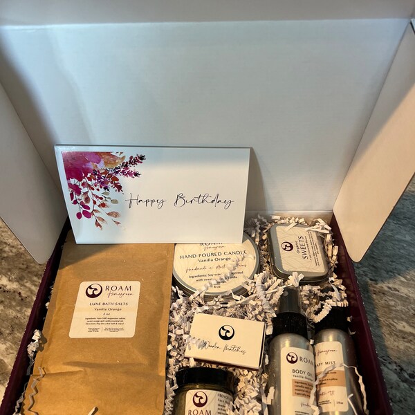 Happy Birthday Gift Box, Happy Birthday Gift, Custom Gift Box, Birthday ...