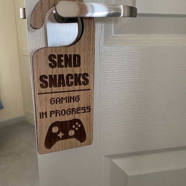 Gamer Door Hanger - Bedroom Sign Kids Room Ps4 Ps5 Xbox - Etsy