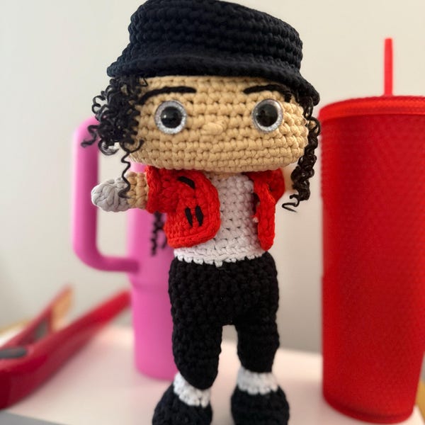 Michael Jackson Crochet Pattern, Amigurumi Pattern, PDF Pattern in ...