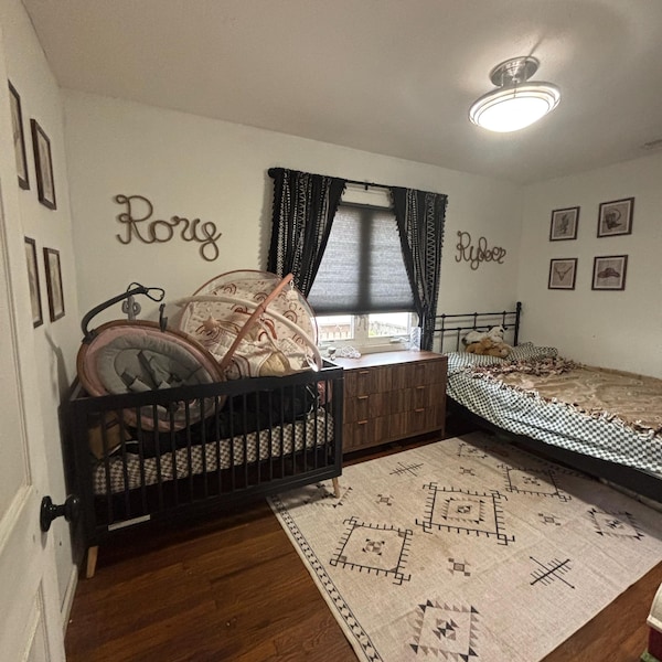Giant Personalized Rope Wall Name for Nursery Decor, Extra Large ...