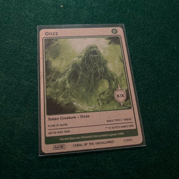 Alien Angel Token X3 for MTG Street Clans by Alfie SK225 - Etsy