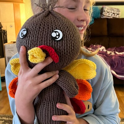 Turkey Knitting Machine Pattern PDF ONLY Addi Sentro - Etsy