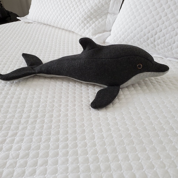 Dolphin Sewing Pattern Pdf for Instant Download. Dolphin Diy Tutorial ...