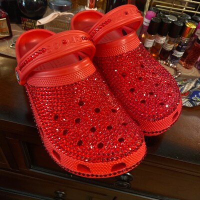 Custom Bling Designs for Women's Clogs Bedazzled Crocs Birthday Gifts ...