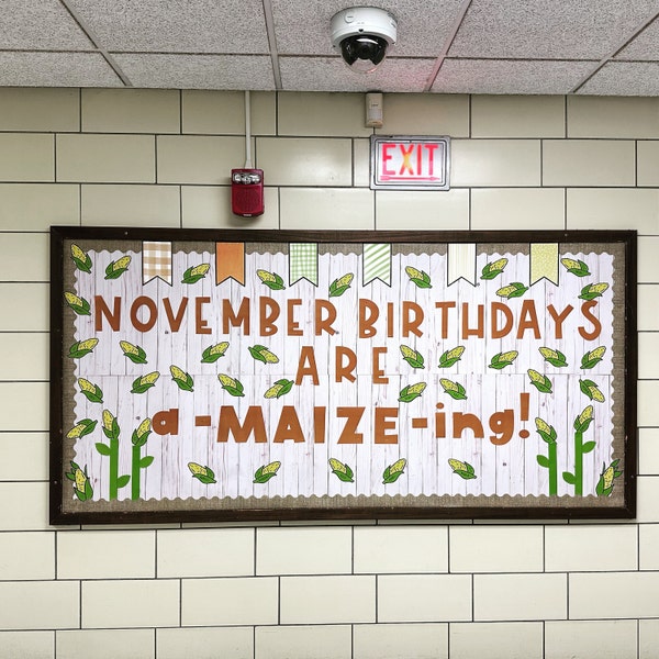 Fall Corn Bulletin Board | A - Maize - Ing Bulletin Board | Digital ...