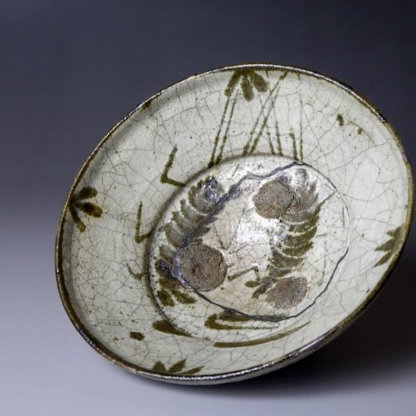 Living National Treasure Tamura Koichi (1918-1987) Tetsu-yu (iron Glaze ...