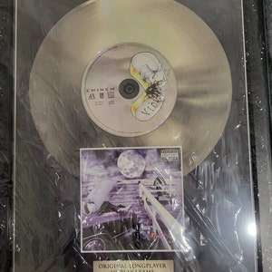MUSIC STREAMING AWARD, Custom Vinyl Record, Award, Vinyl Record Plaque ...