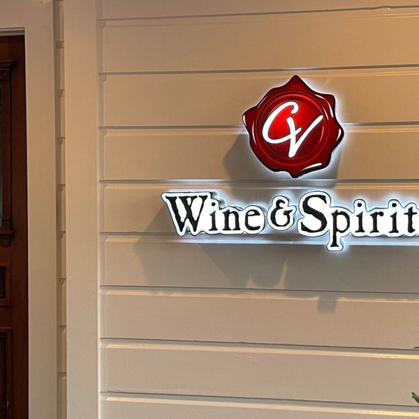 3D Acrylic Channel Letters, LED Custom Business Sign , Front Lit ...