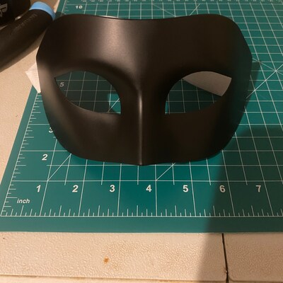 Black Masquerade Ball Eye Mask Pair for Cosplay Party Prom Dance Photo ...