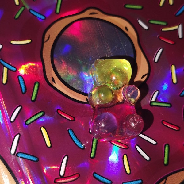 Handmade Glass Gummy Bear - Realistic and Irresistibly Sweet! - Etsy