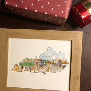 April Birth Month Flower Watercolor PRINT-daisy 5x7 8x10 | Etsy