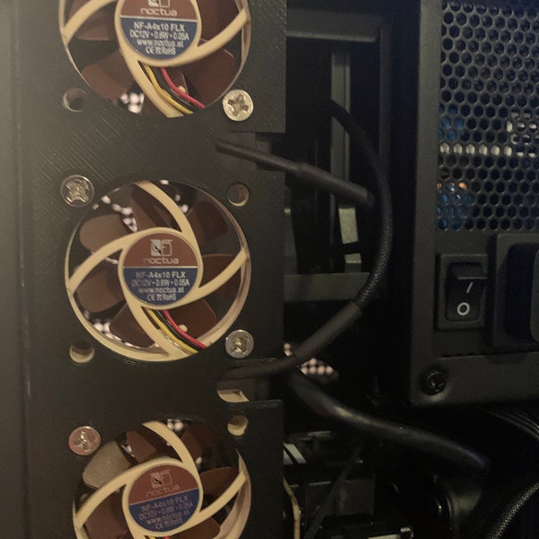 NZXT H1 Gen 1 40mm Fan Brackets (single/double/triple) - Etsy