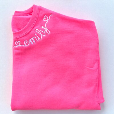 The mallory Cursive Satin Font With Heart Swashes Machine Embroidery ...