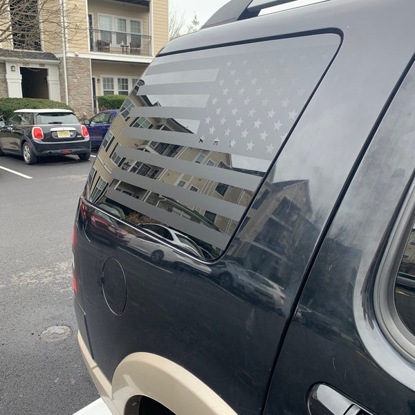 Side Window American Flag Decals (trim to Fit - Universal) - Etsy
