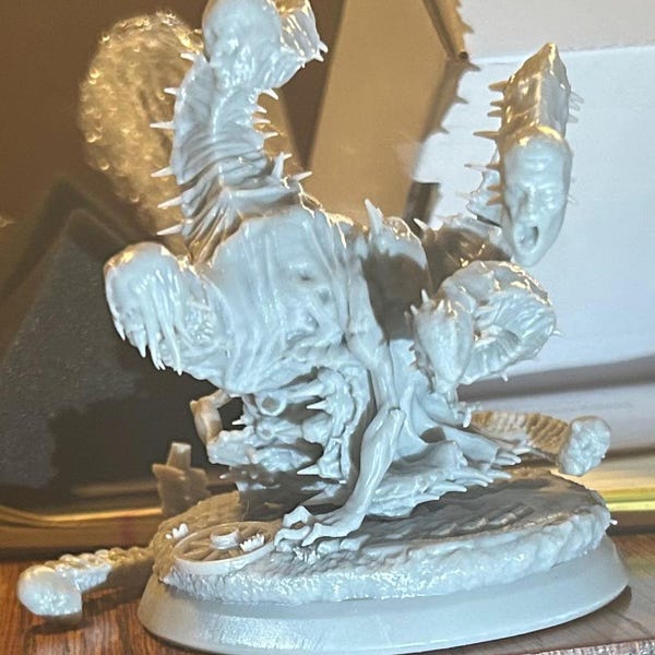 Dnd False Hydra Miniature Monster Miniature Aberration Miniature | 75mm ...