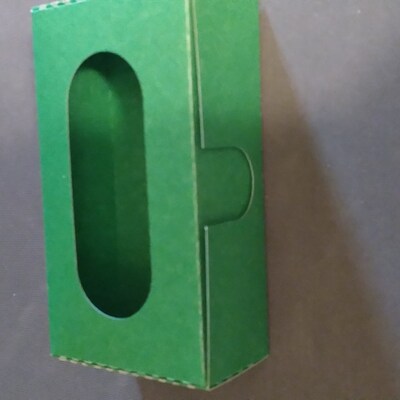 Business Card Box With Window SVG Template, Business Card Dispenser ...