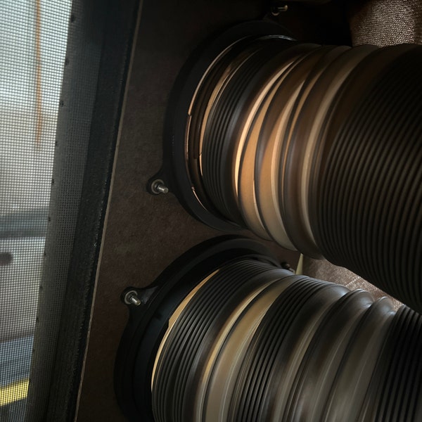 Ecoflow Wave 2 Exhaust Pipe Wall Adapter 5" Physical Part (USA) - Etsy