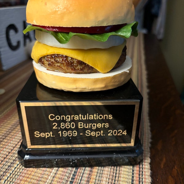 Donut Trophy - Doughnut Lover Gift, Funny Police Gift, Policeman Trophy ...