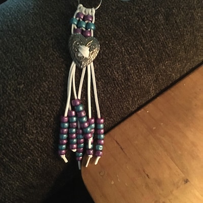 Beaded Concho Keychain - Etsy