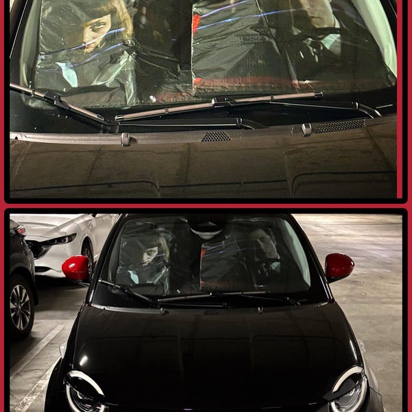 King of the Monsters Godzilla Car Sunshade, Big Godzilla Car Windshield ...