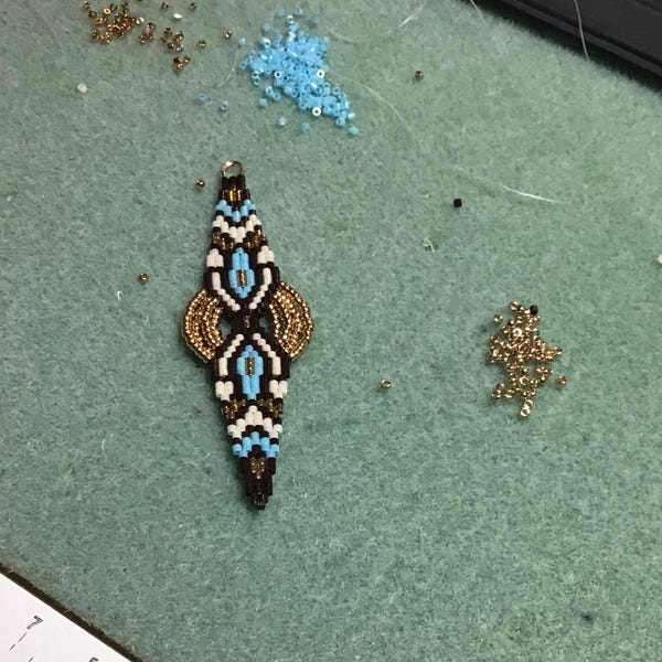 Beading Patterns Seed Bead Patterns Beaded Earrings Pattern Digital ...
