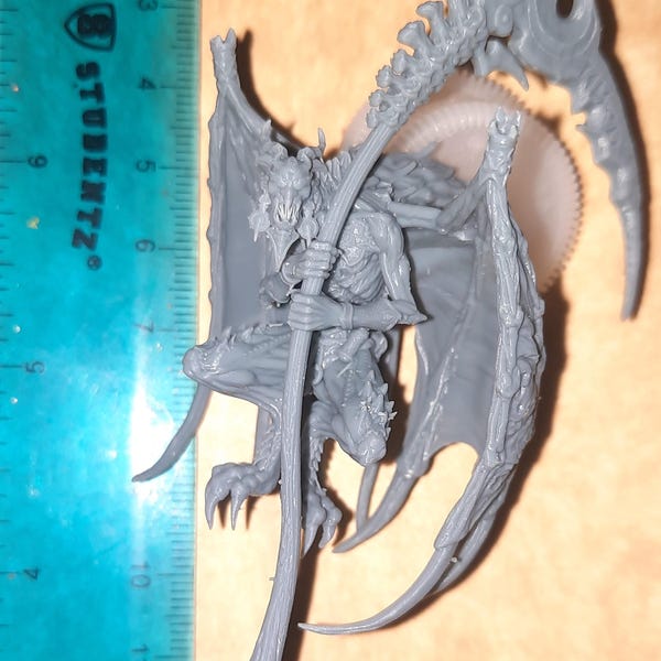 Ogre With Mace 28mm & 32mm Scale 73mm Tall Dungeons and Dragons ...