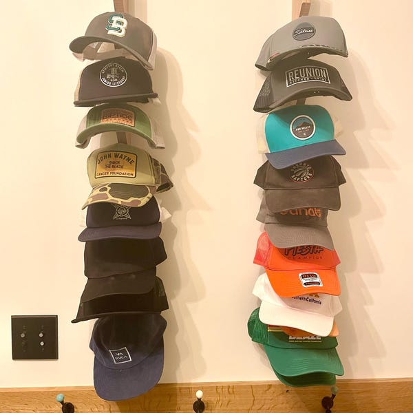 Hat Rack, Digital File, Vector File, Hat Rack Svg, Hat Storage, Hat ...