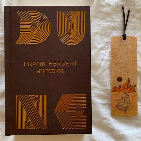 Dune Bookmarks | Handmade Wood Bookmark | Dune Books | Dune Movie ...