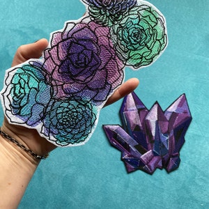 Sun and Moon iron on patch Solar Eclipse patch Iron on Patch | Etsy